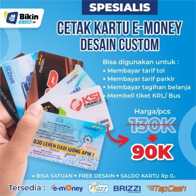 E TOLL Custom 3 ESA - Cetak ID Card, Tali ID Card, Mug, Souvenir